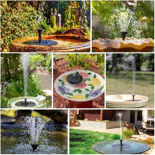 floating solar fountain 7v 1 4w 3 reviews in stock sold in last hours ...