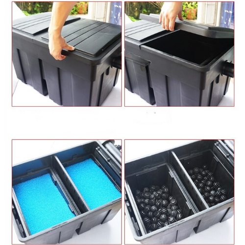 gravity feed pond bio filter and 36 watt uv light combo 2 reviews in ...