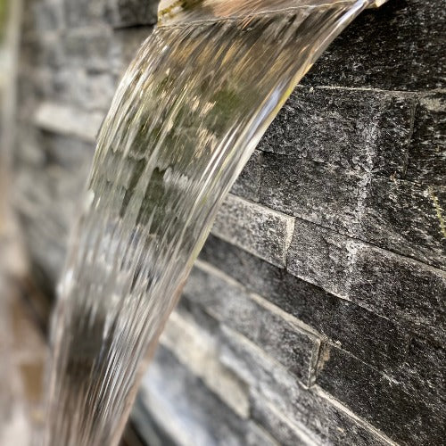 STAINLESS STEEL LETTERBOX WATER CURTAIN SPOUT– Waterhouse