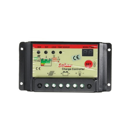 SOLAR 12/24 VOLT CHARGE CONTROLLER 10 AMP– Waterhouse