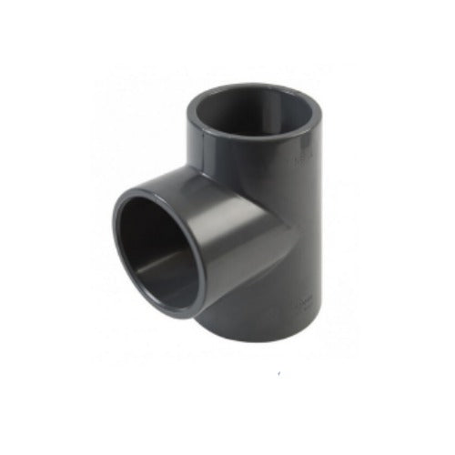 PVC 50MM BLACK T-PIECE FITTING– Waterhouse