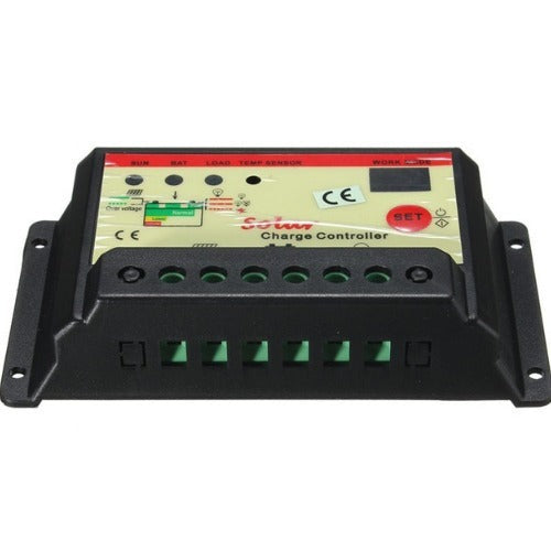 SOLAR 12/24 VOLT CHARGE CONTROLLER 10 AMP– Waterhouse